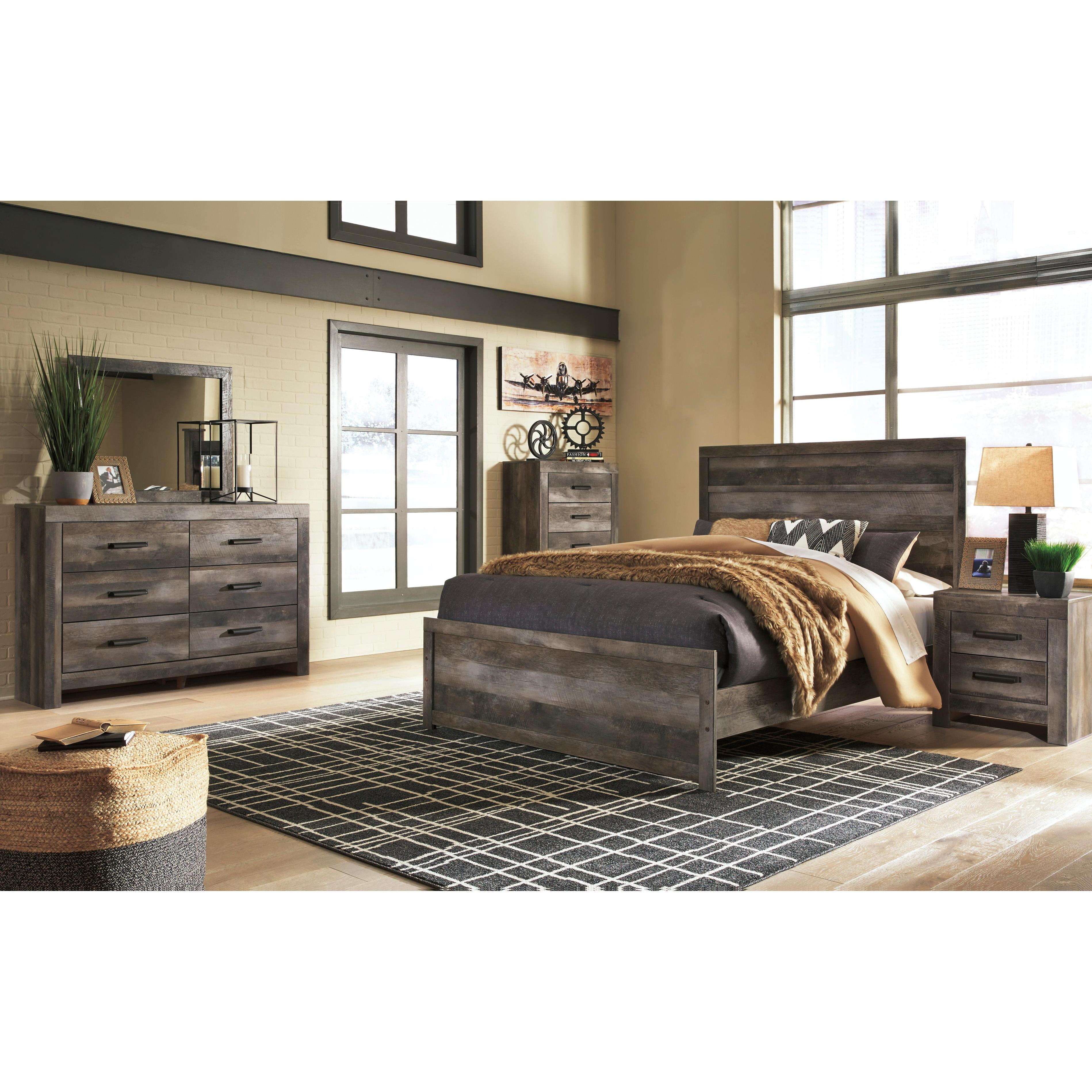 Ashley queen bed set store