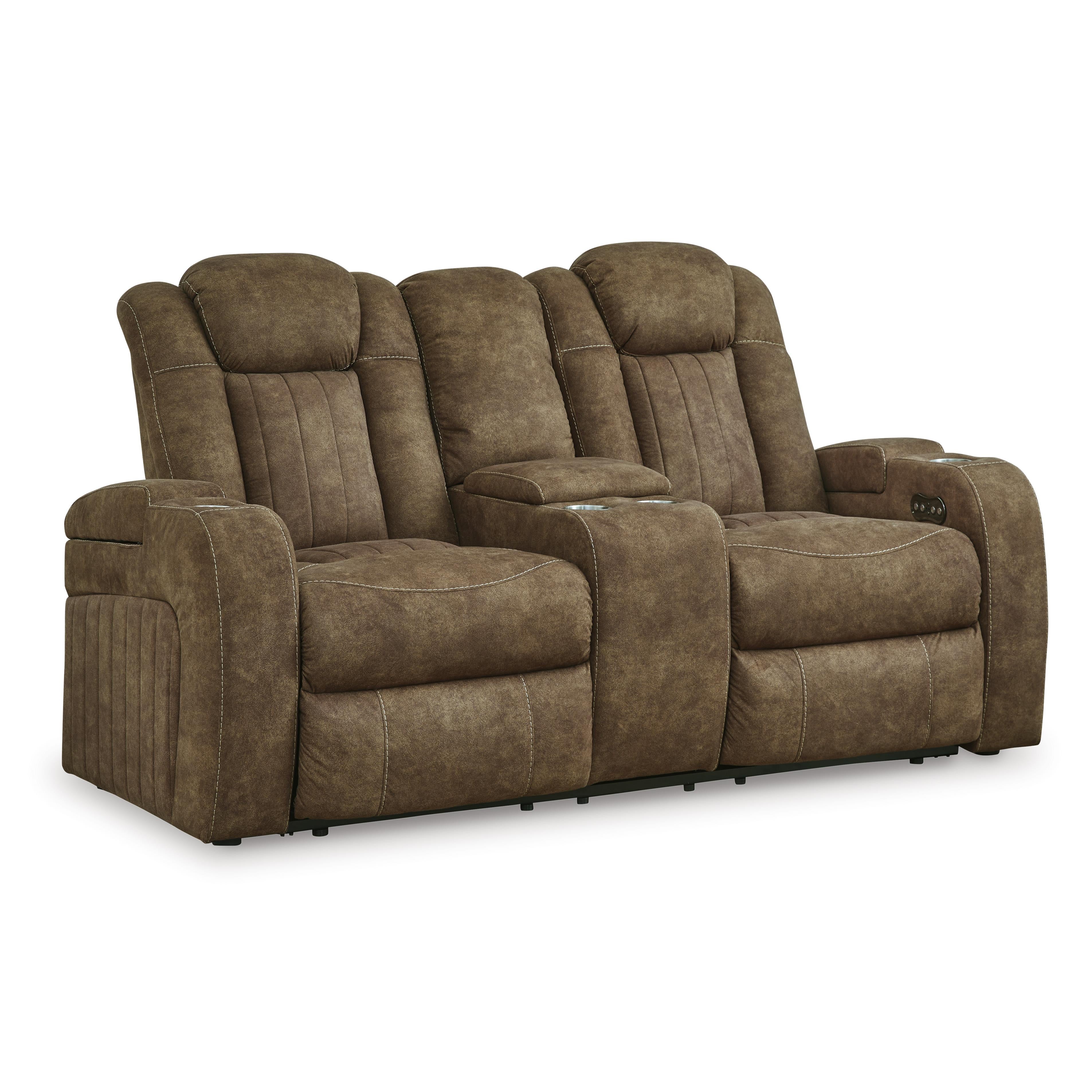Ashley mccade reclining loveseat with console store