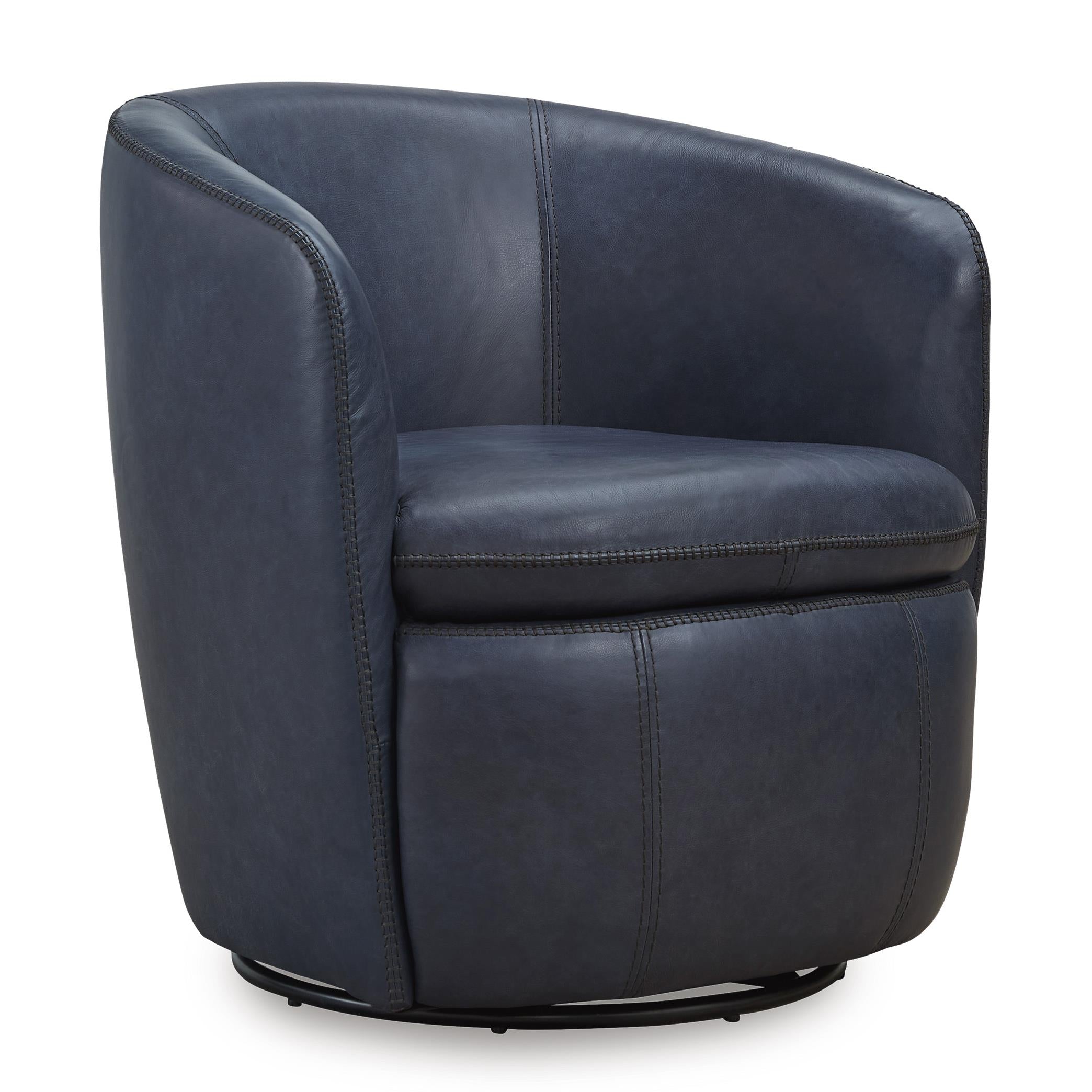 Signature Design by Ashley Kierreys Swivel Leather Accent Chair A3000701