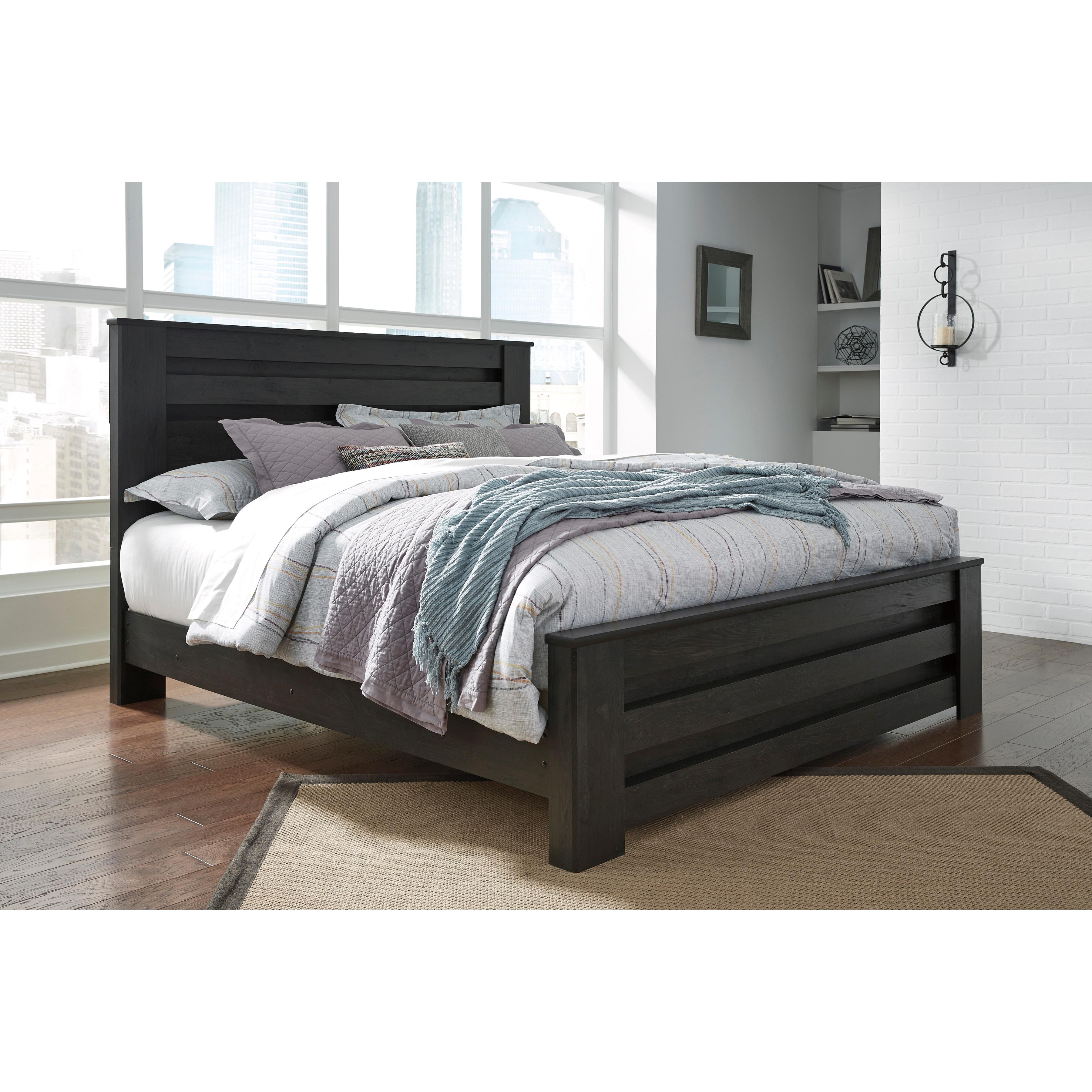 Signature Design by Ashley Brinxton King Panel Bed B249-68/B249-66/B24