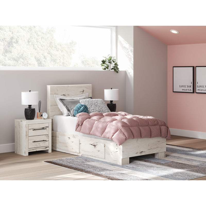 Signature Design by Ashley Lawroy Twin Panel Bed with Storage B2310 53